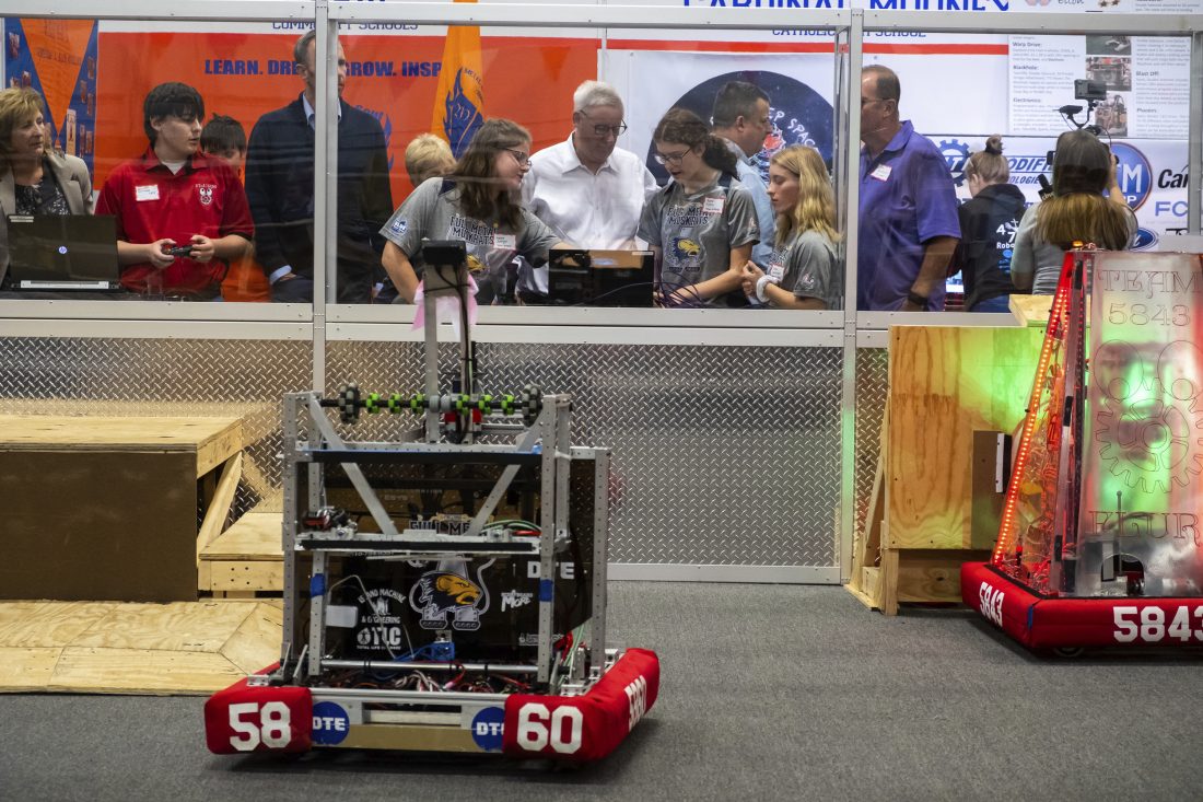 New robotics practice space unveiled in St. Clair County | News, Sports ...